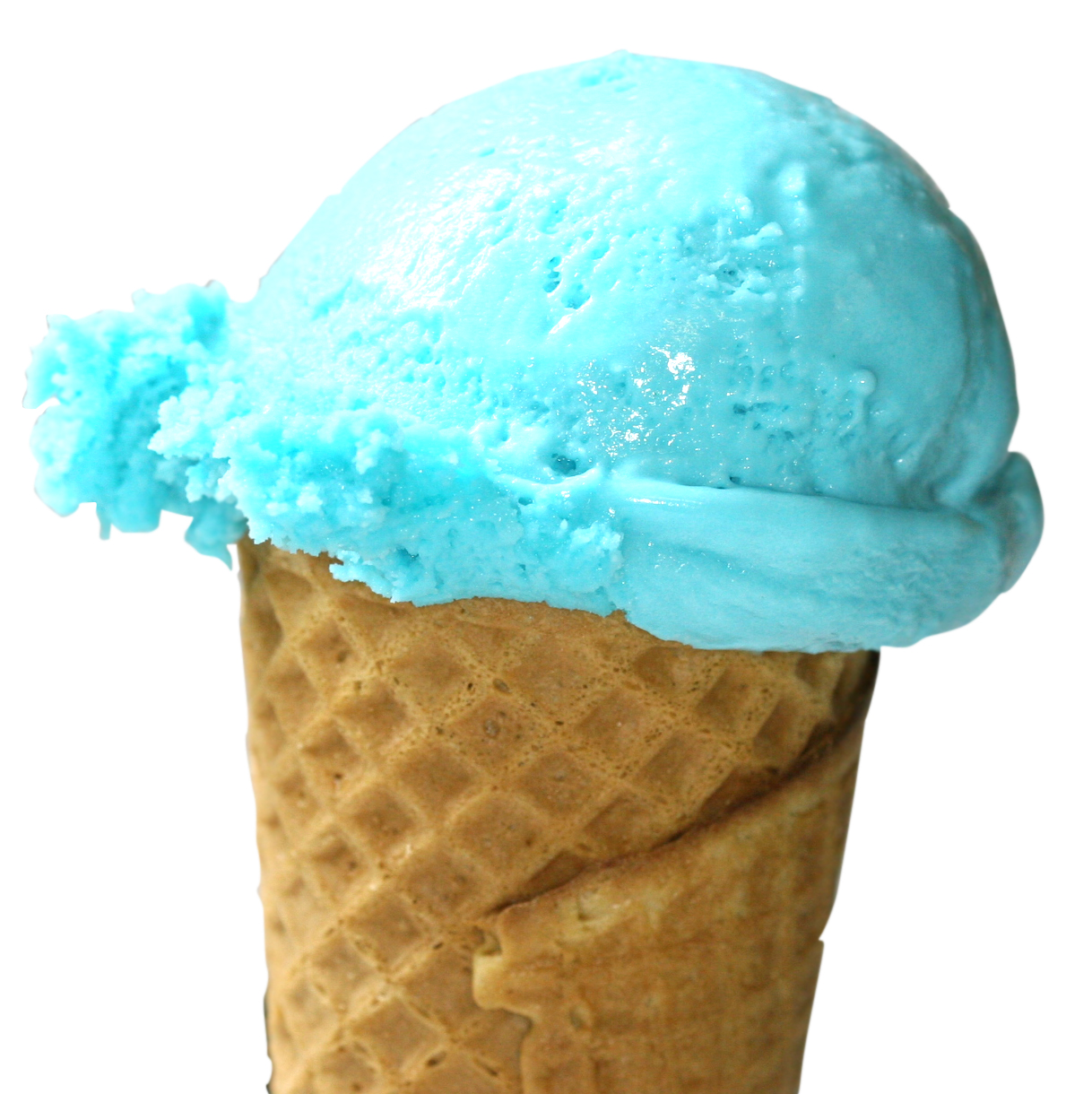 Smurfenijs-hoorntje | 't Hof VANYS